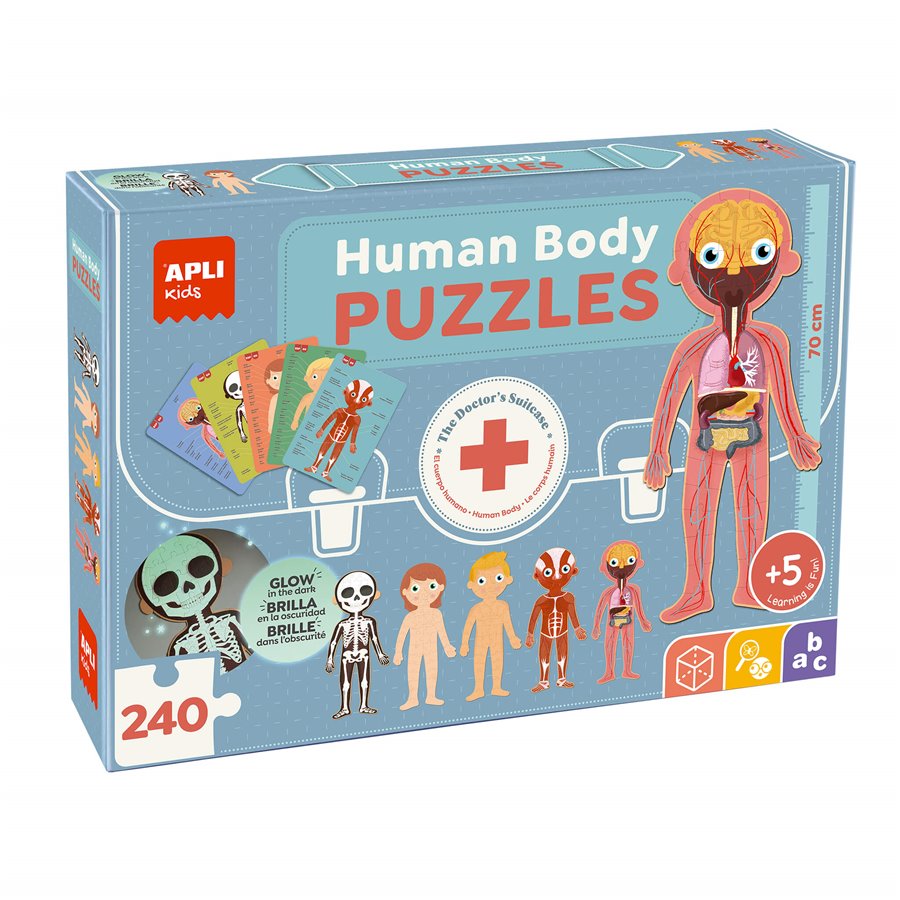 APLI Kids Human Body Puzzle | Kids Made