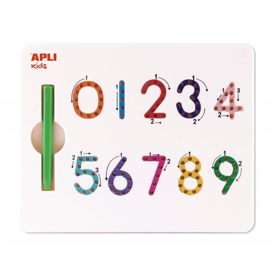 APLI Kids Magnetic Board Numbers | Kids Made